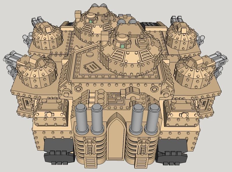[TMP] "Another 6mm Superheavy Sci-Fi Tank -- the StormMallet" Topic